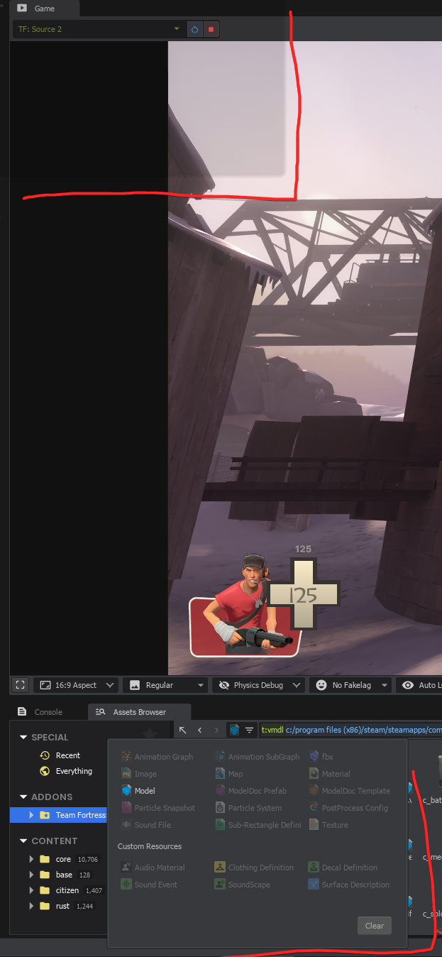 Asset Browser - Drop shadow for the filter dropdown isn't set at the right position · Issue ...