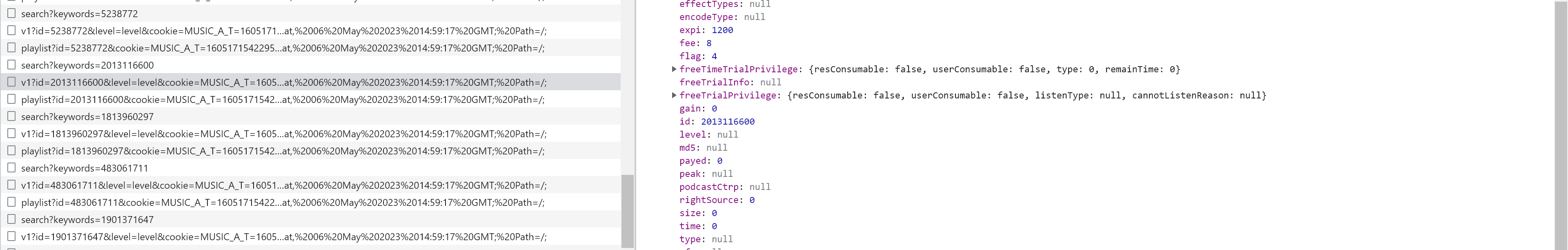 4.8版本 获取音乐的url很容易为null · Issue #1730 · Binaryify/NeteaseCloudMusicApi · GitHub