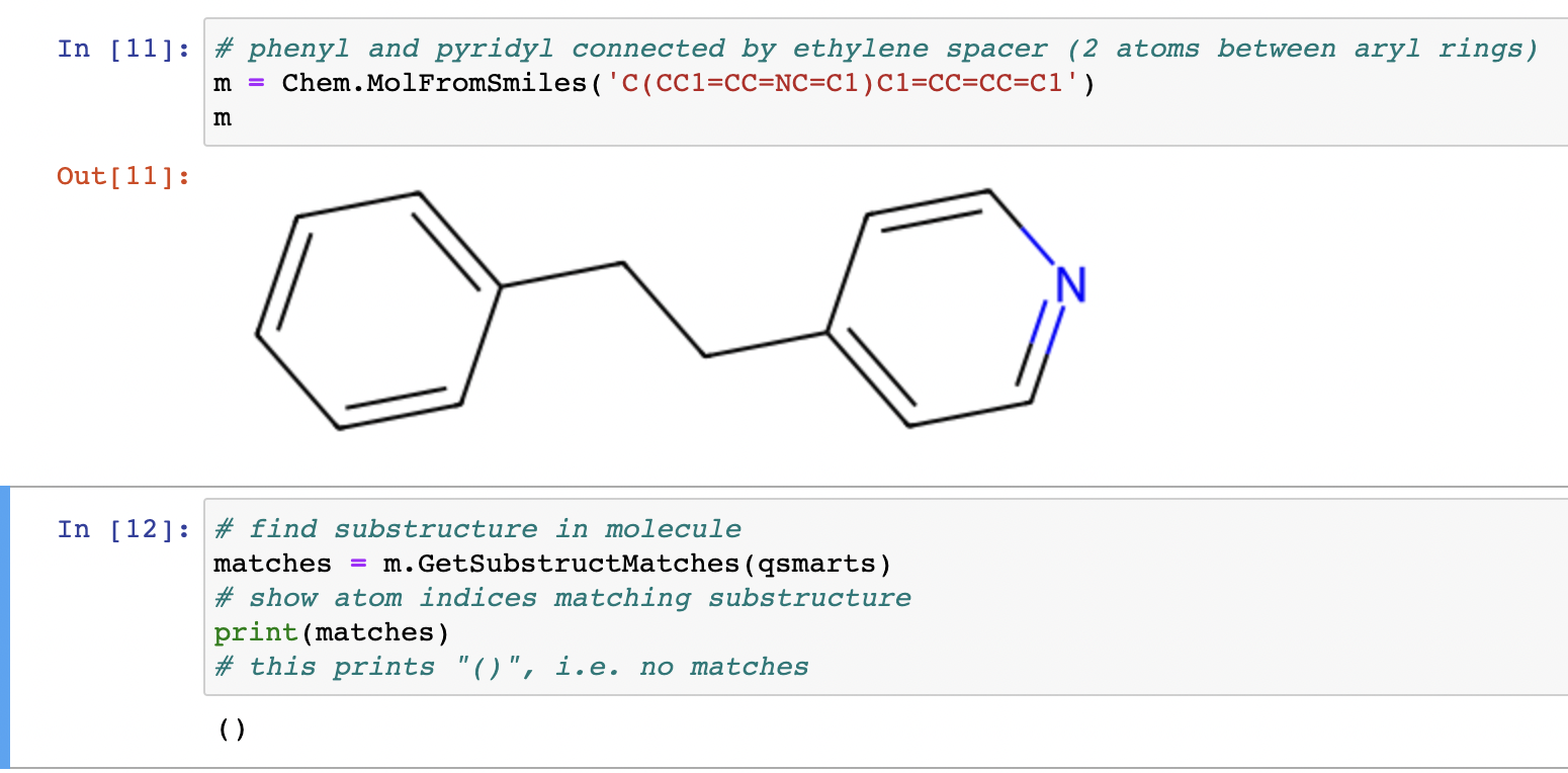LinkNodes not working as expected for getSubstructMatches · rdkit rdkit · Discussion #6216 · GitHub