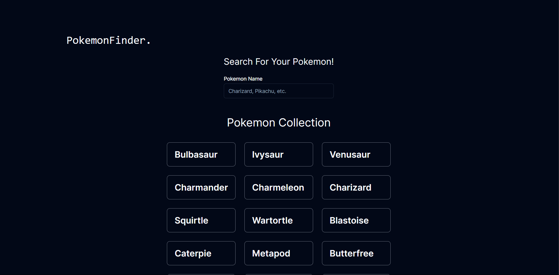 GitHub - VansRouges/PokemonFinder