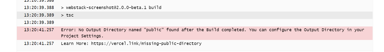 vercel部署失败 · Issue #3 · Lete114/WebStack-Screenshot · GitHub