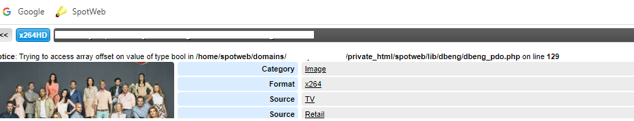 Dbengpdophp Error Trying To Access Array Offset On Value Of Type Bool