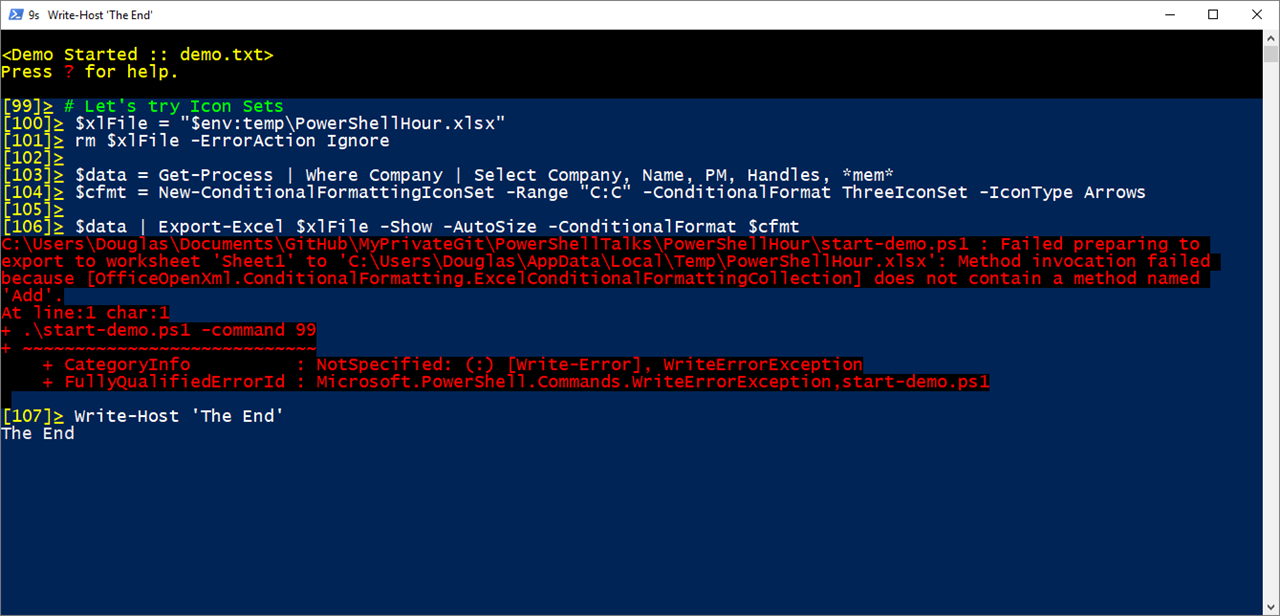 [OfficeOpenXml.ConditionalFormatting.ExcelConditionalFormattingCollection] · Issue #409 · dfinke ...