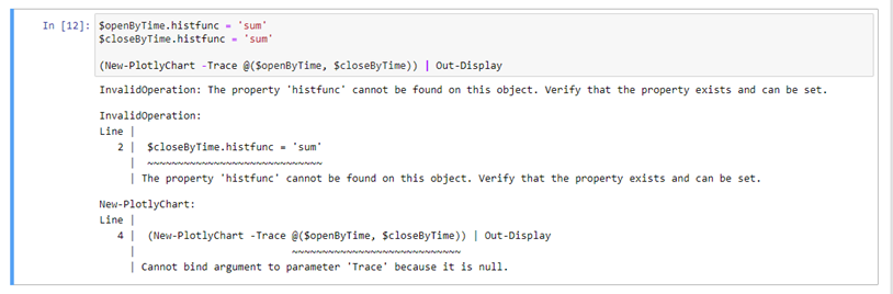 [PowerShell] InvalidOperation: The property 'histfunc' cannot be found on this object · Issue ...
