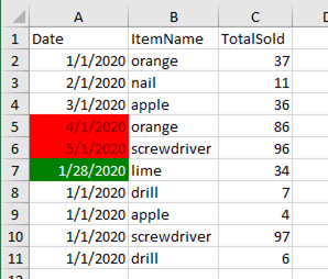 Condtional Formating - Not ThisMonth · Issue #810 · dfinke/ImportExcel · GitHub