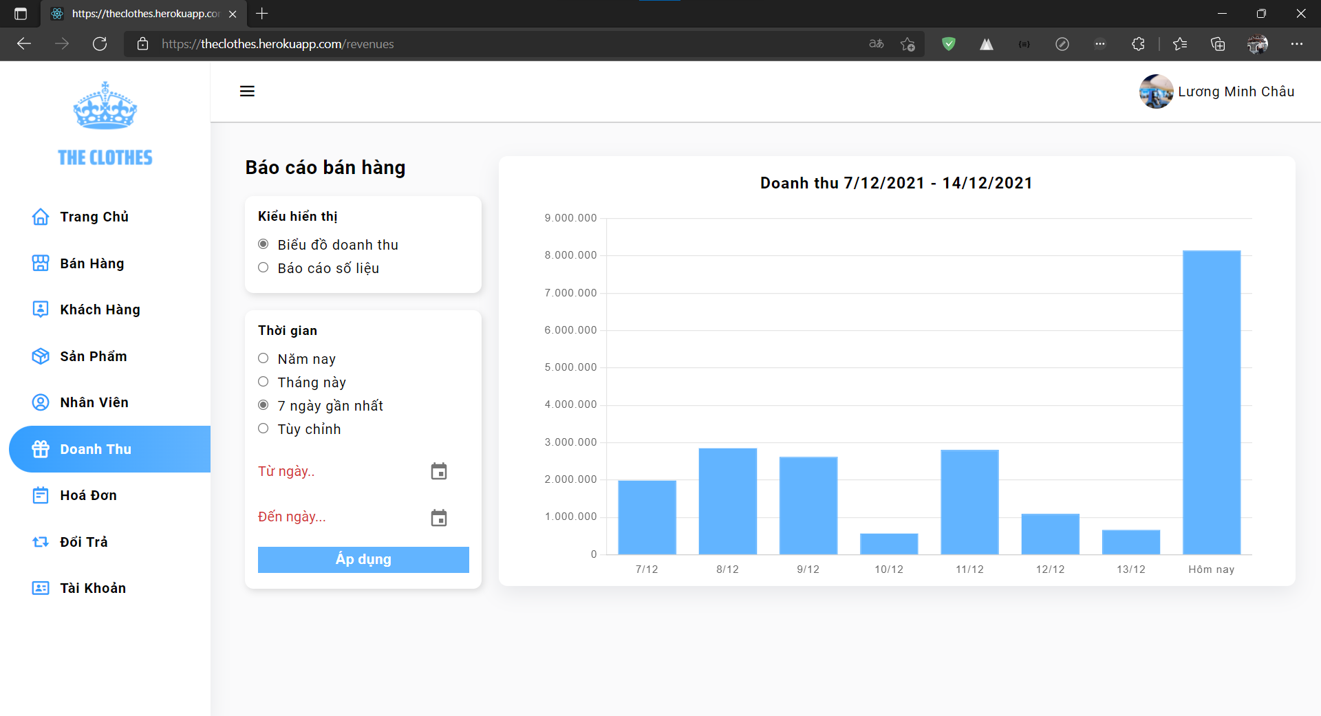GitHub - tiendat19521345/Clothing_Store_Management_Website: This is a ...