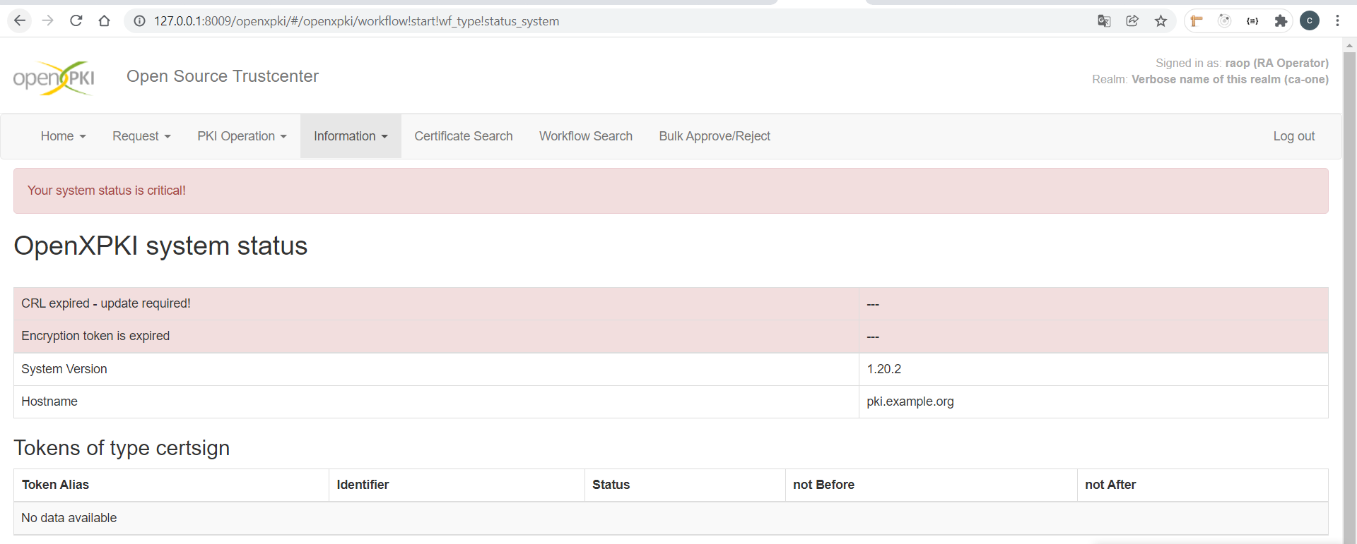 openxpkictl start --foreground causes crashes · Issue #538 · openxpki/openxpki · GitHub