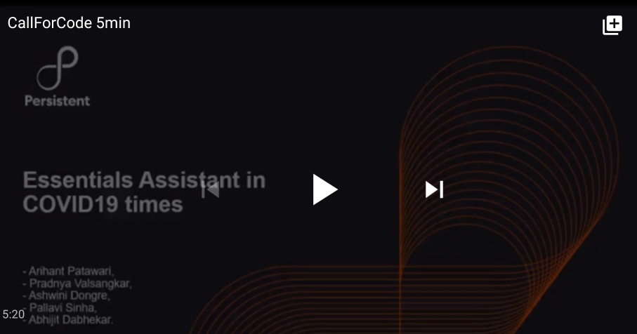 GitHub - Pradnya-Valsangkar/essentials-assistant-covid19