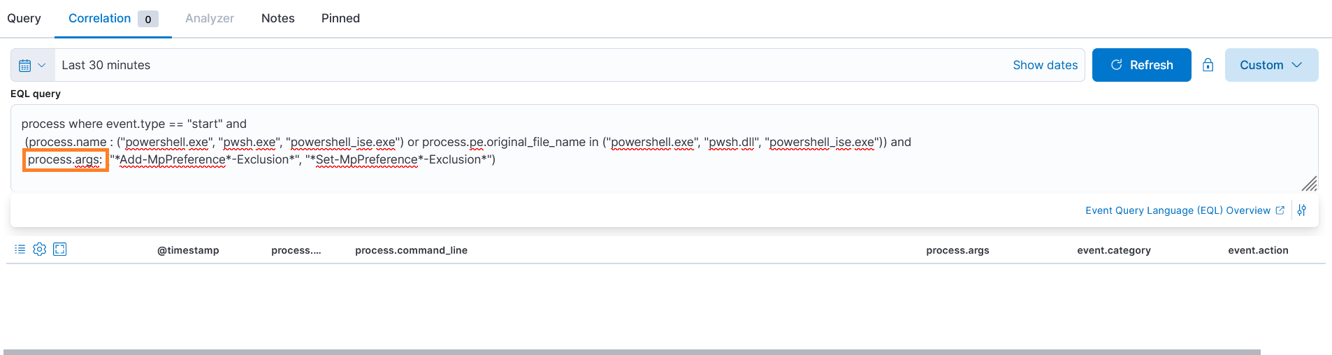 [bug] Need To Update Rule Windows Defender Exclusions Added Via