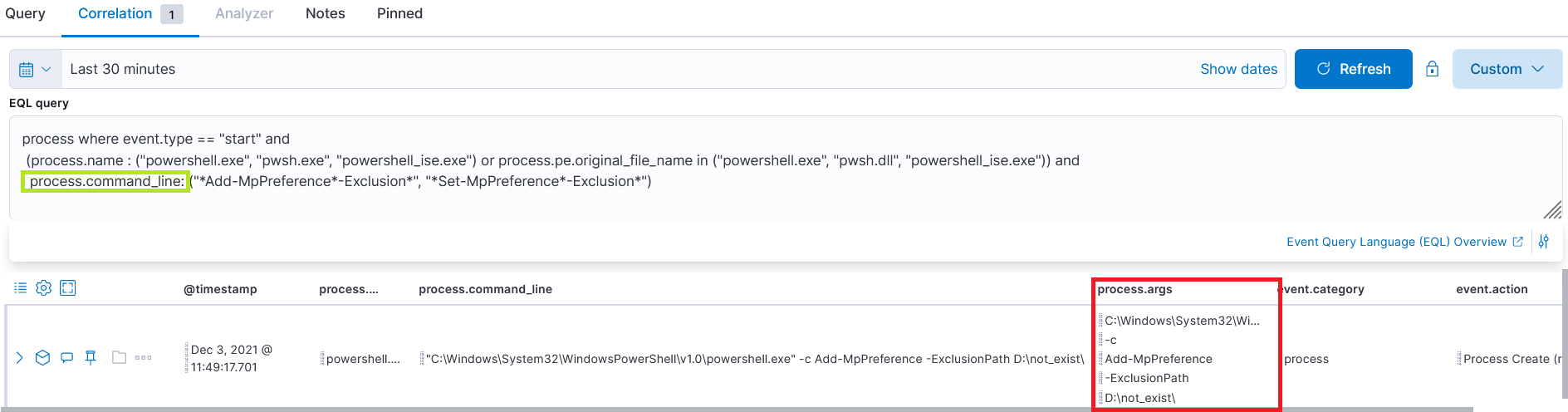 [Bug] Need to update rule "Windows Defender Exclusions Added via PowerShell" · Issue #1642 ...