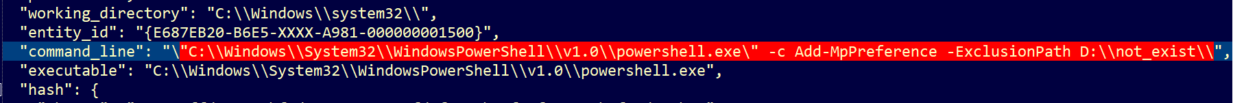 [Bug] Need to update rule "Windows Defender Exclusions Added via PowerShell" · Issue #1642 ...