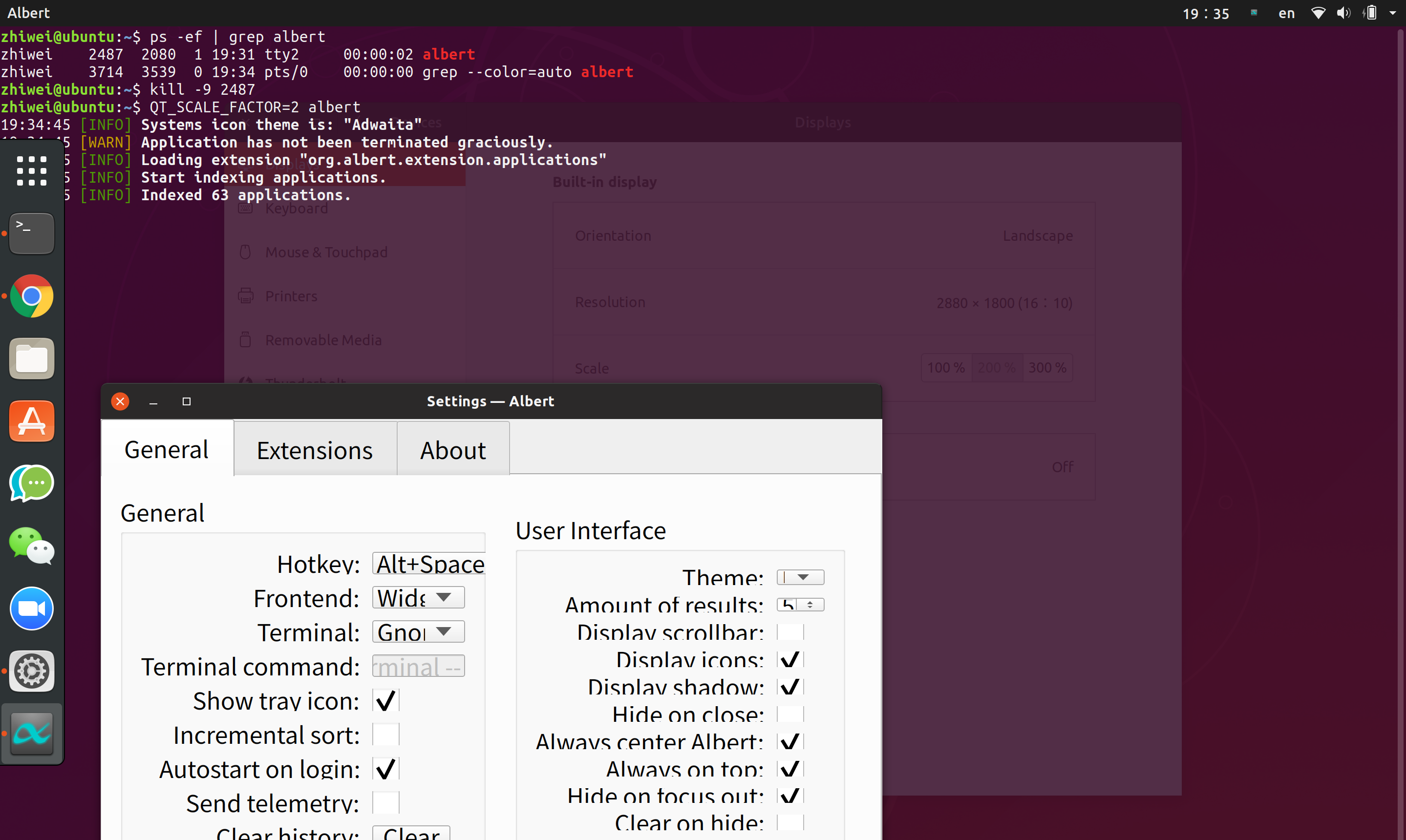 albert window fonts and tray icon are very small · Issue #716 · albertlauncher/albert · GitHub