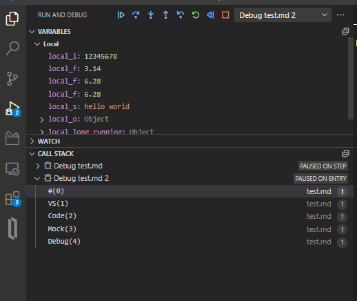 Process stop buttons in Call Stack pane always stop first process in ...