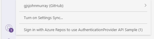 Quiet authentication requests with different scopes might not be distinct on Accounts icon ...