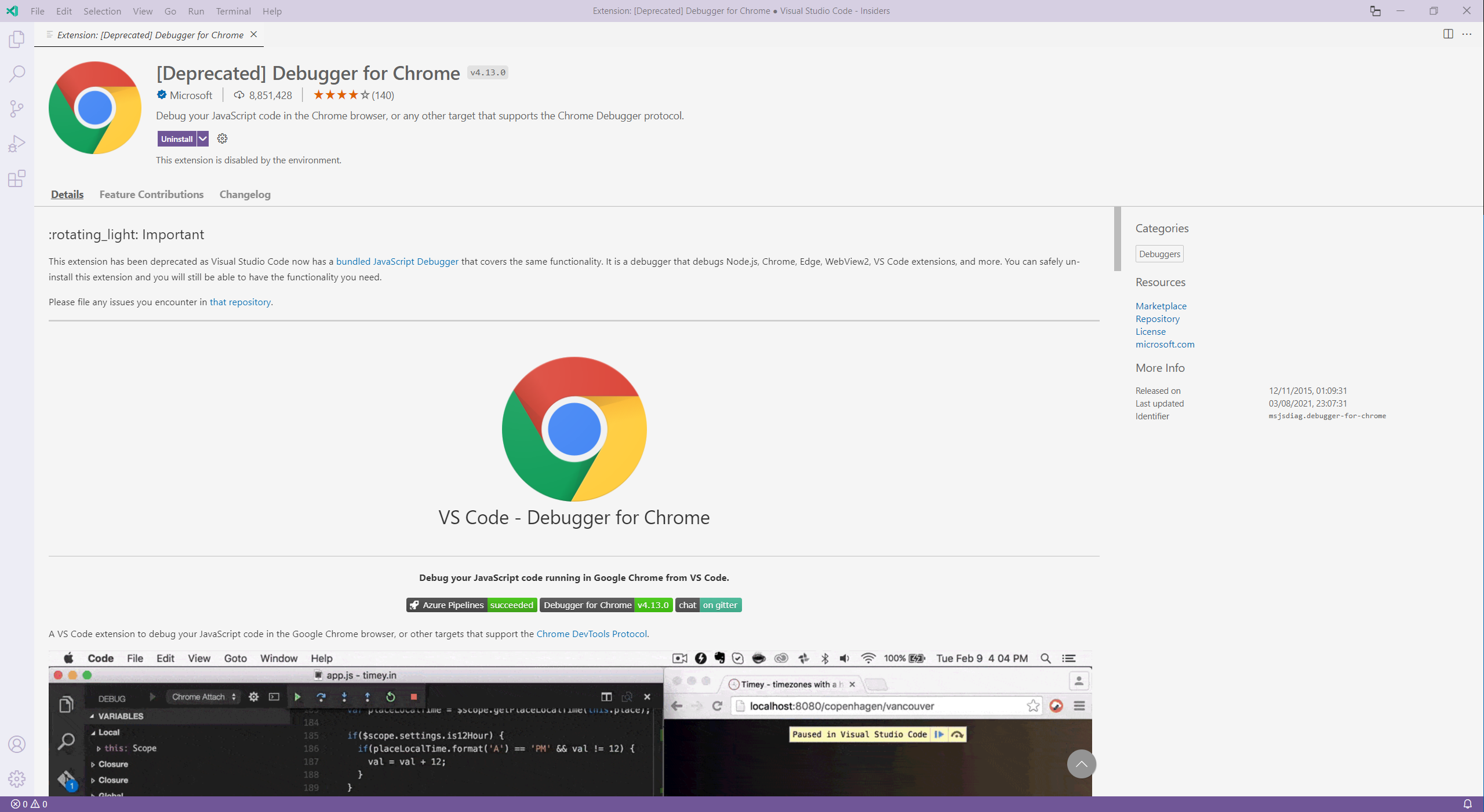 Extension in-app page width · Issue #137770 · microsoft/vscode · GitHub