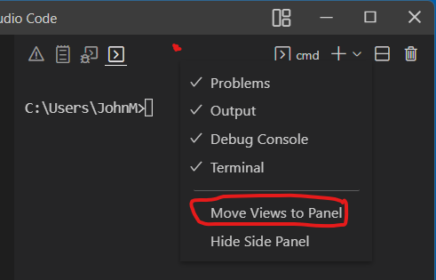Console Location is not window dependent · Issue #143944 · microsoft ...