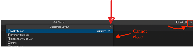 [Improvement] Close toggle for `Customize Layout` button when its open ...