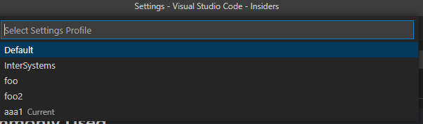 Settings Profiles Quickpick Improvements · Issue 154072 · Microsoftvscode · Github