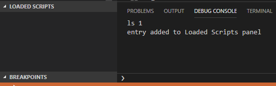First Loadedsource Event Raised By Debug Adapter Adds Nothing To The Loaded Scripts Panel 