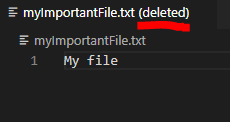 Delete files not found in Recycle bin · Issue #97366 · microsoft/vscode ...