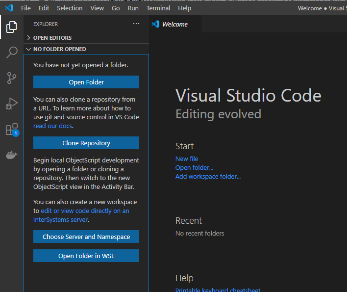 Feature request: Clone repository option on welcome page · Issue ...