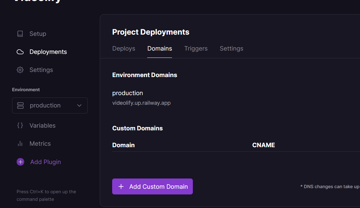 Change localhost to my domain name server · Issue #72 · miroslavpejic85/mirotalk · GitHub
