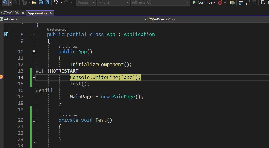 HOTRESTART preprocessor symbol not working in XF · Issue #16148 · dotnet/macios · GitHub