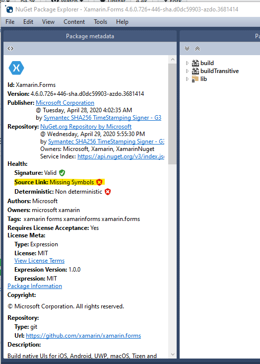 Enhancement Enable Sourcelink Support · Issue 10698 · Xamarin 