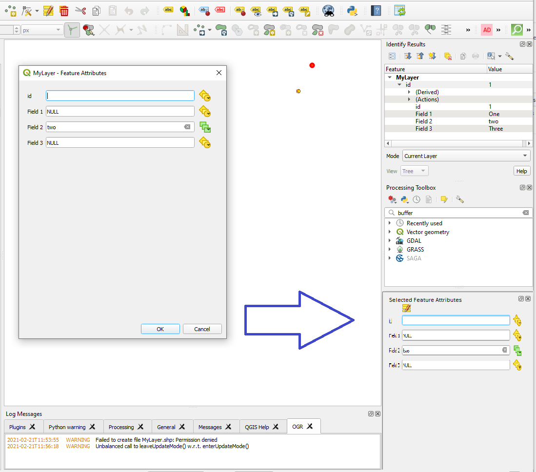 Create a "Selected Features panel" · Issue #41638 · qgis/QGIS · GitHub