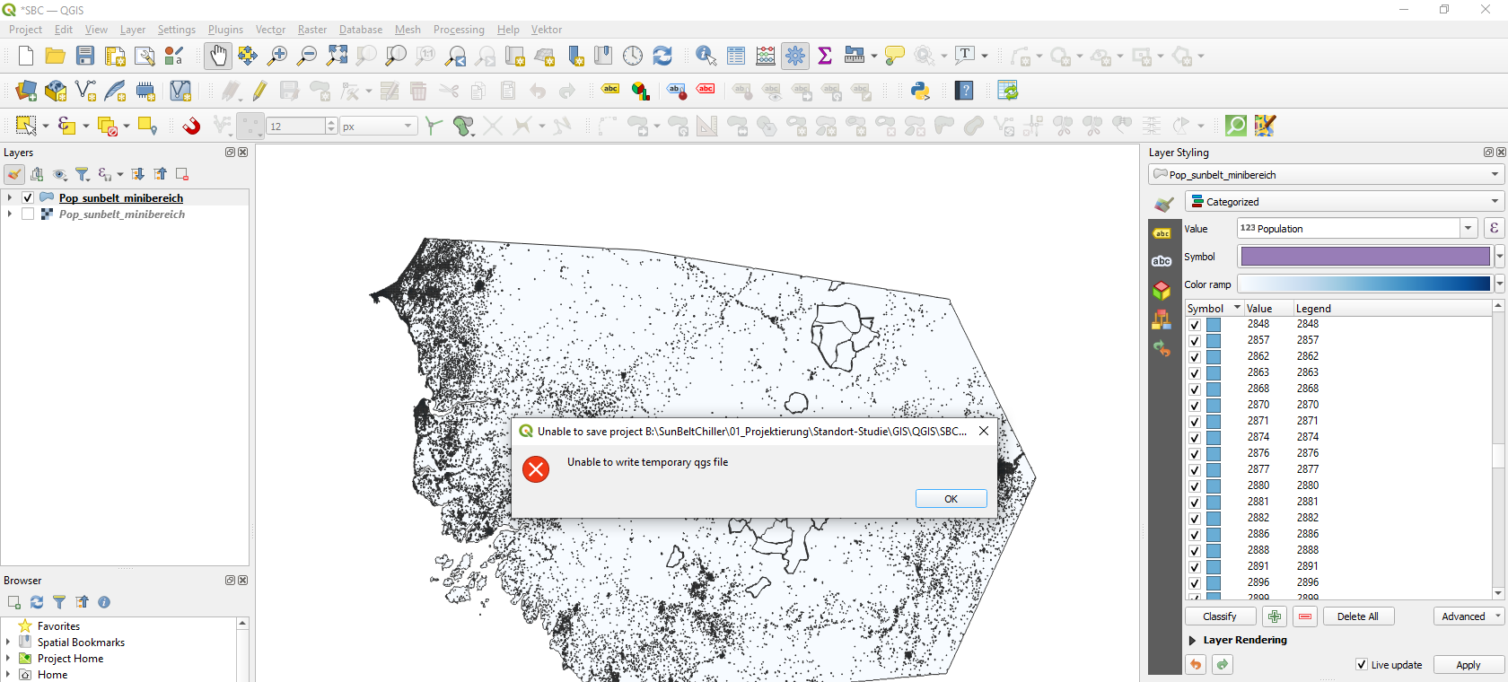 Unable to write temporary qgs file · Issue #43622 · qgis/QGIS · GitHub