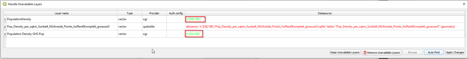 Handle unavailable layers with fals success: Directory path is ... Handle unavailable layers with fals success: Directory path is ...