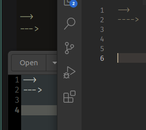 Arbitrary-long arrows not working · Issue #1234 · tonsky/FiraCode · GitHub