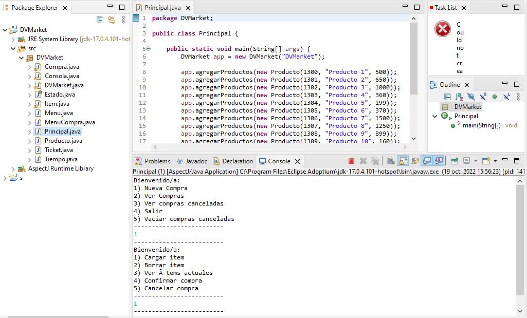 GitHub - ChrisAcosta19/MiniMarketAJ: taller 19/10/2022