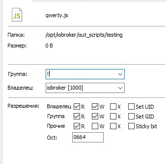 Create new scripts not visible in scripts tab.. · Issue #444 · ioBroker/ioBroker.javascript · GitHub