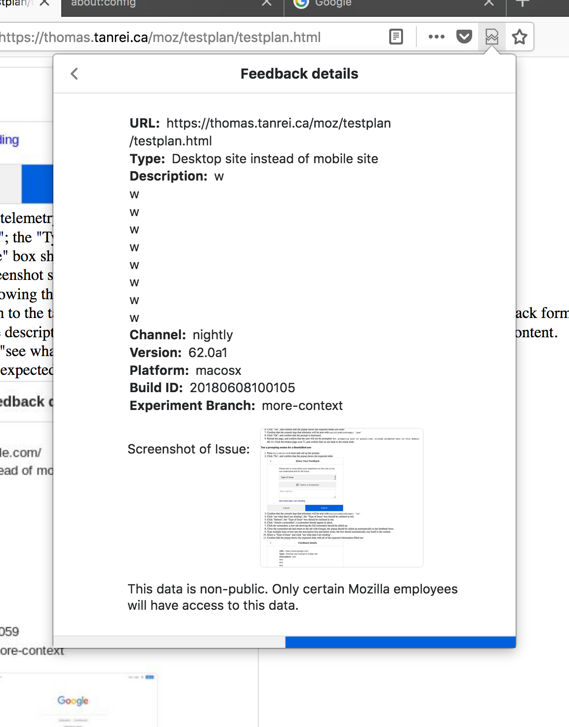 Long Descriptions Overflow · Issue 88 · Mozillawebcompat Blipz 