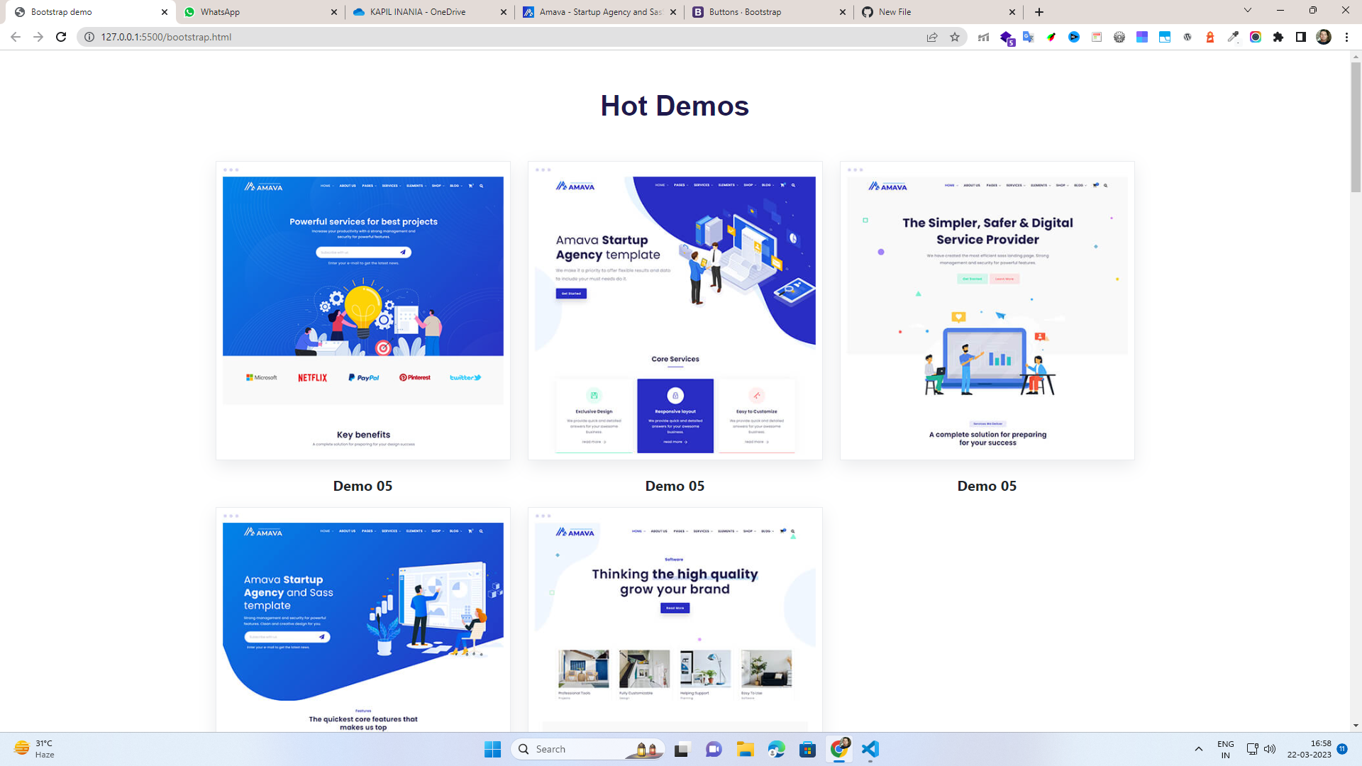 GitHub - kapilinania/bootstrap_project.github.io