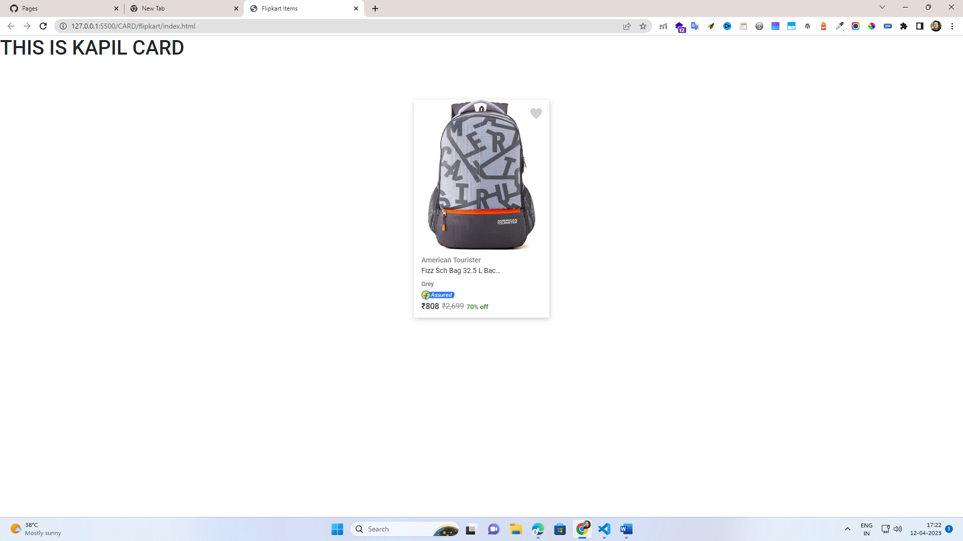 GitHub - kapilinania/card.github.io