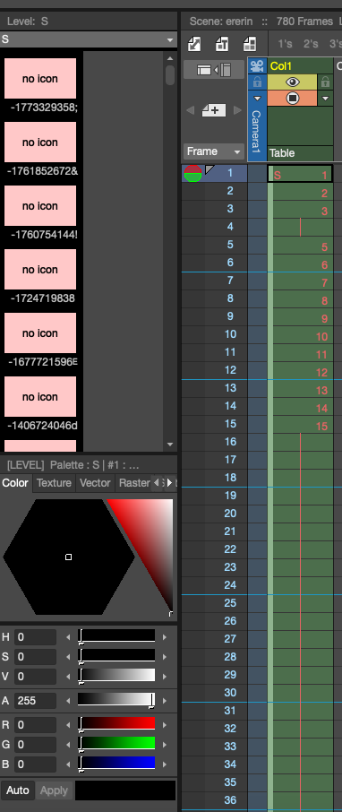 All 500 Of My Frames Are Gone After Opentoonz Crashed How Do I Restore Them Mac · Issue