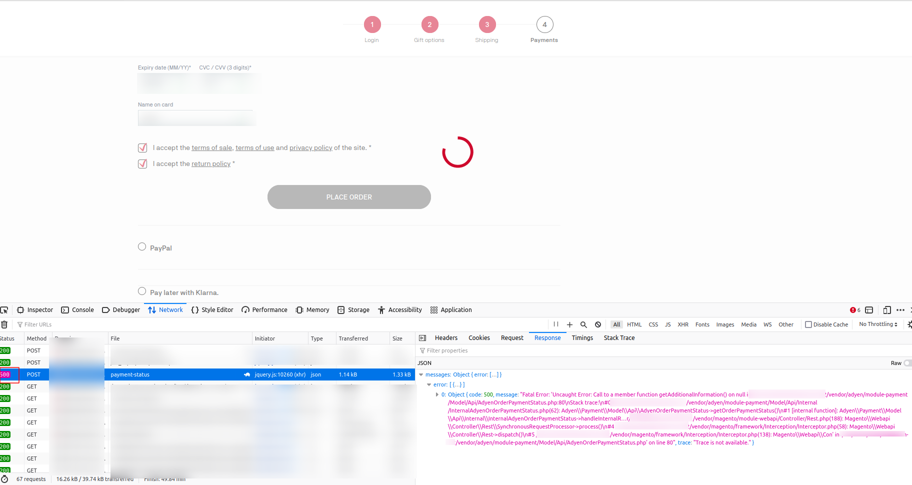 Adyen Payment throw error during place order · Issue #2046 · Adyen/adyen-magento2 · GitHub