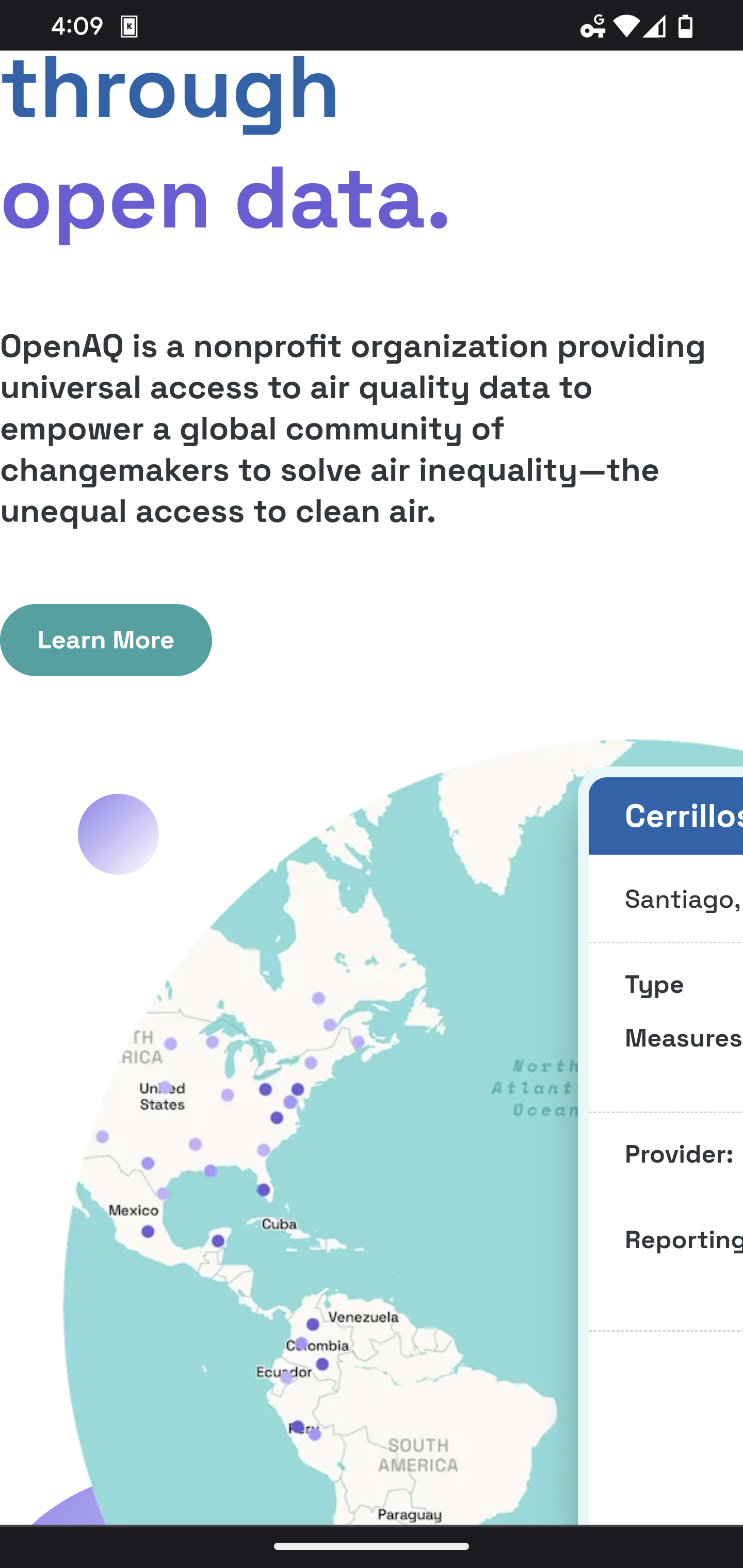 Home page margins · Issue #809 · openaq/openaq.org · GitHub