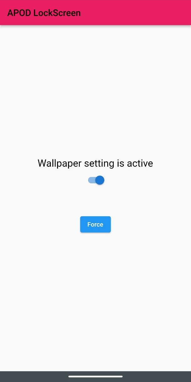 GitHub - lorenzo-medici/apod_lockscreen