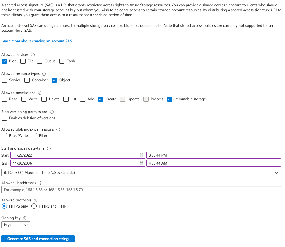 Azure Blob Storage: SAS tokens are supported alongside Access Keys · Issue #15394 · vectordotdev ...