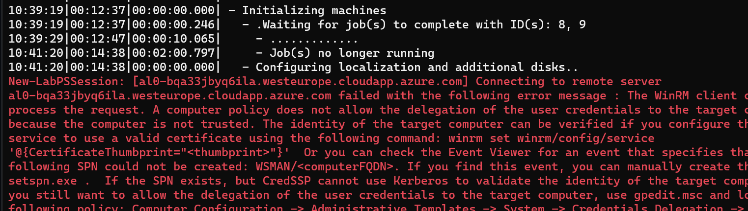 Anyone able to create Azure Domain on Windows 11 Home ? · AutomatedLab AutomatedLab · Discussion ...