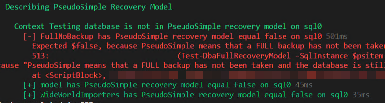 PseudoSimple check incorrectly reports Simple database as skipped · Issue #430 · dataplat ...