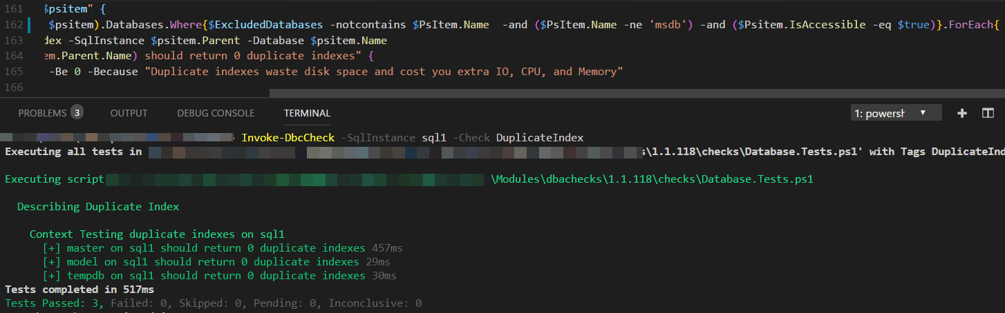 Duplicate Index check fails on secondary and msdb · Issue #431 · dataplat/dbachecks · GitHub