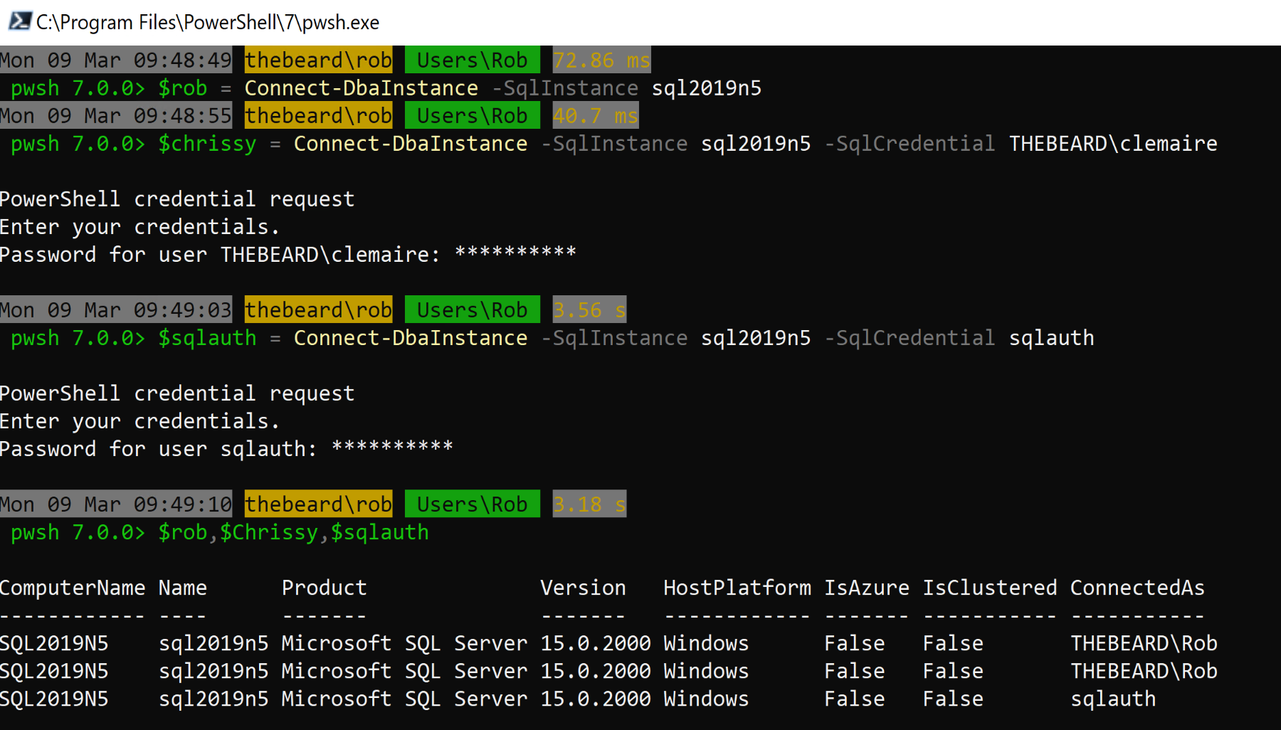 Bug Problems With New Dbaconnectionstring · Issue 6409 · Dataplat