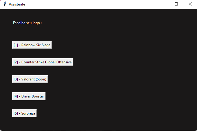 GitHub - Gianlz/Pyassist-UI