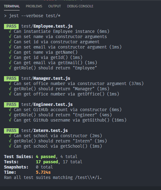 GitHub - sanjothebay/Team_Profile_Generator: Team Profile Generator