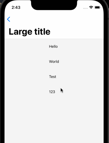 Version 3.0.2 breaks compatability with `refreshControl` and large titles (from `react-native ...