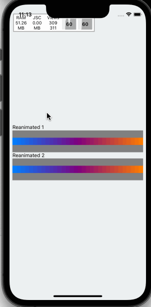UI thread framerate drops when animating many items (compared to v1) · Issue #2845 · software ...